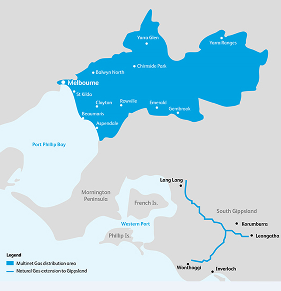 VIC: Multinet Gas Distribution Network | AEMC VIC: Multinet Gas Distribution Network | AEMC